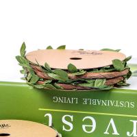 China Customized Support 100% Polyester Hemp Rope Leaf Summer Atmosphere Ribbon at Best for sale