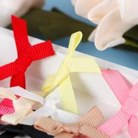 China Gift Packing Pre Polyester 3.5cm Grosgrain Ribbon Bow for Garment by MSD Ribbon for sale