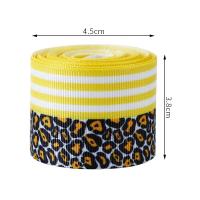 China Customized Support 1.5 inch Animal Leopard Printed Grosgrain Ribbon for Hair Bows Tie for sale