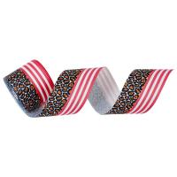 China Customized Support 1.5 inch Animal Leopard Printed Grosgrain Ribbon for Hair Bows Tie for sale