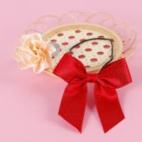 China Satin Ribbon Bow With Elastic Loop For Perfume Bottle Gift Decorative Free Sample Offer for sale