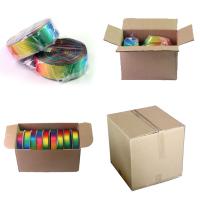 China Single Face Custom Heat Thermal Transfer Flowers Ribbon Trim with Plant Printed Sample for sale
