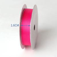 China 8pcs satin grosgrain fabric ribbon set for wedding decoration in solid color or printed for sale