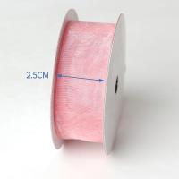 China 8pcs satin grosgrain fabric ribbon set for wedding decoration in solid color or printed for sale