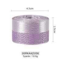 China MSD Ribbon 5 Yards For Flower Packing Custom Double Color Grosgrain Satin Decoration for sale