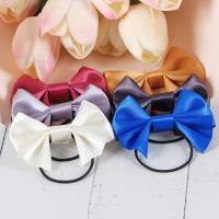 China MSD Handmade Black Hair Ribbon Bow For Girls Hair With Polyester Decorative Bottle Bow for sale