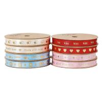China Custom Made MSD Printed Satin Ribbon Silk Ribbon for Wrapping Heat Transfer Printing for sale