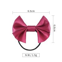 China Customized Hair Accessories Baby Girls Satin Ribbon Bows Hair Bow Clips for sale