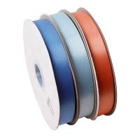 China 22mm Double Face Satin Ribbon 7/8'' Width with Eco-Friendly Material for sale