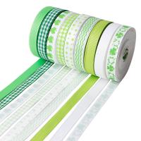 China Easter Occasion Printed Ribbon for Floral Style Holiday Gift Packing and Decoration for sale
