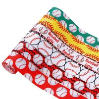 China Sustainable MSD 38mm Tennis Printed Grosgrain Ribbon for DIY Crafts and Gift Wrapping for sale
