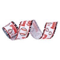 China Sustainable MSD 38mm Tennis Printed Grosgrain Ribbon for DIY Crafts and Gift Wrapping for sale