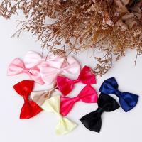 China Ribbons and Bows for Hair Bow Gift Packaging Custom Flat Satin Ribbon Bow Tie Custom for sale