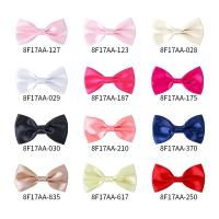 China Ribbons and Bows for Hair Bow Gift Packaging Custom Flat Satin Ribbon Bow Tie Custom for sale