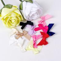 China Red Pull Bow for Mini Wine Bottles MSD OEM Pre Tied Satin Ribbon Bow Free Sample for sale