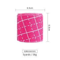China MSD 2.5 Inch Love Heart Pattern Wired Edge Ribbon for Valentine's Day Handmade Gifts for sale