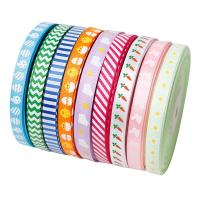China Spring and Easter Themed Grosgrain Ribbon 3/8
