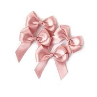 China Polyester Occasion Bottle Decoration Pre Tied Satin Gift Ribbon Bow for Gift Box Packaging for sale