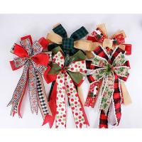 China Make Your Christmas Decor Stand Out with MSD Ribbon Manufacture's 28cm*52cm Ribbon Bow for sale