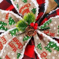 China Make Your Christmas Decor Stand Out with MSD Ribbon Manufacture's 28cm*52cm Ribbon Bow for sale