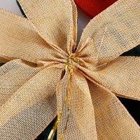China Make Your Christmas Decor Stand Out with MSD Ribbon Manufacture's 28cm*52cm Ribbon Bow for sale