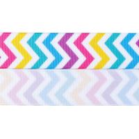 China 22mm Custom Printed Grosgrain Ribbons for Easter Holiday Gift Decoration Hot Stamping for sale