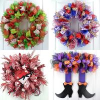 China Poly Deco Mesh Ribbon Set 10 Inches for DIY Crafts Packing Mesh Door Wreath Ribbon for sale