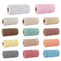 China MSD 2mm Double Color Twine String Cotton Cords Rope For Gift Wrapping MSD Other Style for sale