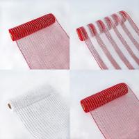 China Poly Deco Mesh Ribbon Set 10 Inches for DIY Crafts Packing Mesh Door Wreath Ribbon for sale