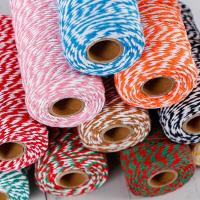 China MSD 2mm Double Color Twine String Cotton Cords Rope For Gift Wrapping MSD Other Style for sale