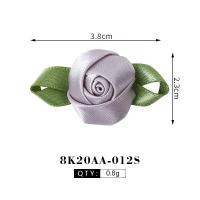 China Handmade Pink Satin Ribbon Fabric Rose for Wedding Decoration by MSD Support OEM ODM for sale