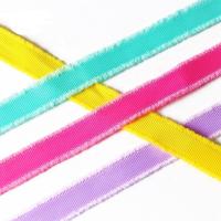 China Polyester Grosgrain Fringe Ribbon Great for Different Applications for sale