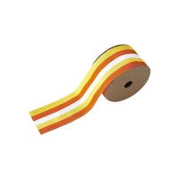 China Festival Celebrate MSD Wire Edge Colorful Ribbon for Christmas Day and Valentine's Day for sale