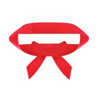 China MSD OEM Red Color Custom Satin Ribbon Bows Tie Gift Box Wrapping Bow and Customized for sale