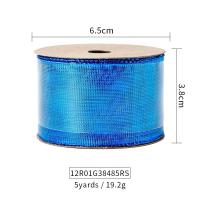 China MSD 38mm Wire Edge Ribbon for Crafts DIY Gift Package Wrapping RIBBONS Pattern SOLID COLOR for sale