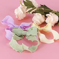 China Pleated Ribbon Lace Ruffle Fishtail Yarn Ribbon Flower Art Packaging Linen Cake Box Strap for sale