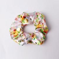 China Handmade Custom Polyester Fabric Hair Bow for Baby Girls and Women Hair Accessories for sale