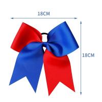 China OEM/ODM Yes Baby Girl Grosgrain Ribbon Bow Hair Accessories Pigtail Bow for sale