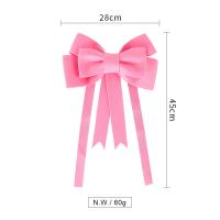 China Color Fastness Up to 4 Level Non-Woven Ribbon Bow for Wedding Decoration Handmade Bow for sale