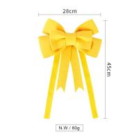 China Color Fastness Up to 4 Level Non-Woven Ribbon Bow for Wedding Decoration Handmade Bow for sale