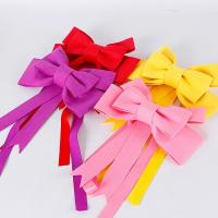 China Color Fastness Up to 4 Level Non-Woven Ribbon Bow for Wedding Decoration Handmade Bow for sale