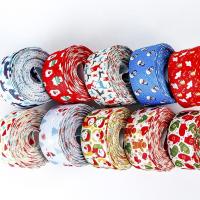 China OEM ODM Supported 25mm 100 Yards Thermal Transfer Printed Ribbon for Christmas Wrapping for sale