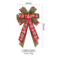 China MSD Ribbon Presents Large Christmas Bow Wire Edge Ribbon for 28cm*52cm Decoration for sale