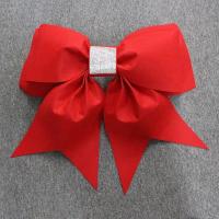 China Large Bows for Car Decoration Giant Red Car Bows in Eye-Catching Floral Design for sale
