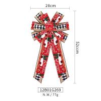 China MSD Ribbon Presents Large Christmas Bow Wire Edge Ribbon for 28cm*52cm Decoration for sale