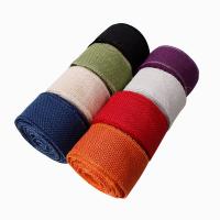 China 63mm Red Wire Burlap Ribbon for Christmas Party Decorations and Favors for sale