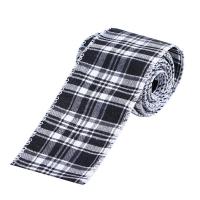China Fabric Type Burlap Christmas Buffalo Plaid Wired Edge Ribbon Multi-Color Plaid Ribbon for sale
