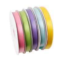 China 19mm Satin Ribbon in Solid Color Smooth and Luxurious for Gift Wrapping 100% Polyester for sale