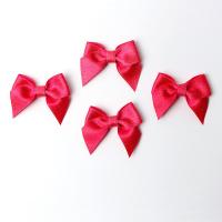 China Decorative Flowers Wreaths Pre-Made Small Ribbon Bows for Underwear on Mother's Day for sale