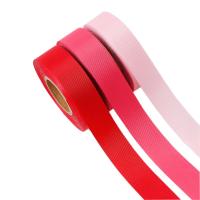 China 10-1500mm Cut Edge Grosgrain Ribbon for Customization and Washable for sale